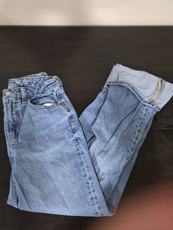 Old Navy | Jeans | Old Navy Curvey Og Loose Bottom Fold Highrise Jeans ...